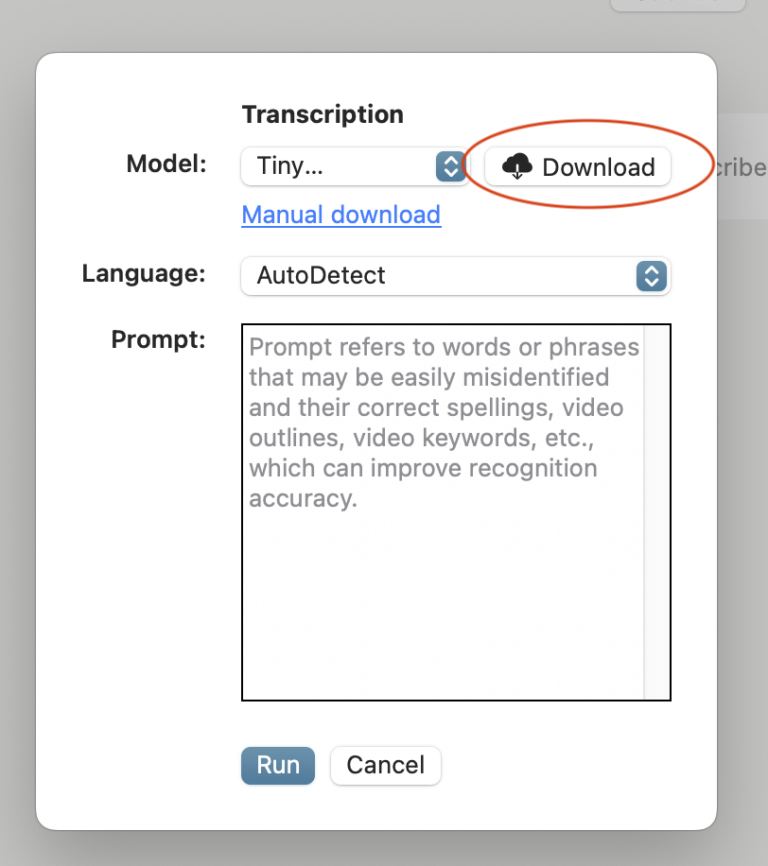 How to manual download models for TinyStudio – TinySudio